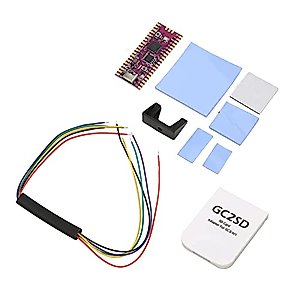 Microcontroller Board, 512GB Memory Maximum Low Power Consumption USB C Interface Plug and Play Dual Core Microcontroller Replacement Modchip for Game Console (White)