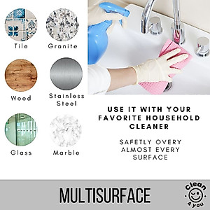 Swedish Dish Cloths, Absorbent Cellulose Sponge Cloths, Washable Cleaning Cloths, No Odor Dishcloths, Reusable Paper Towels, Durable Kitchen Rags (10)