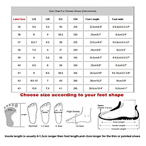 HIONRE Womens Wedge Platform Sandals,Chunky Heel Plus Size Sandals, Heightening Comfort Sandals,Beige,42,Plus Size Sandals