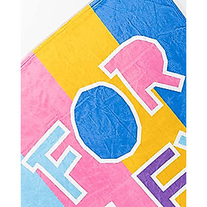 A FOR ADLEY Merch, Comfy Cozy Blanket with Giant Adley Signature Logo