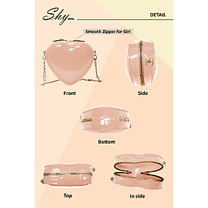 Girls Purse Kids Little Handbag - Toddler Crossbody Small Shoulder Bag Jelly Strap Body Sweet Gifts (Pink)