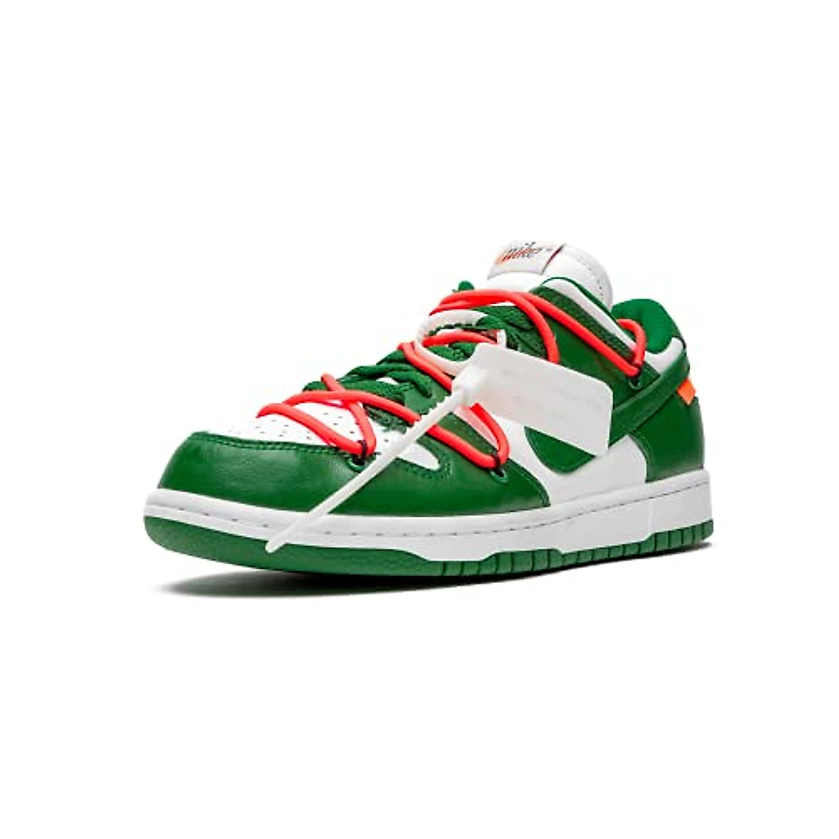 Nike Mens Dunk Low CT0856 100 Off-White - Pine Green - Size 10