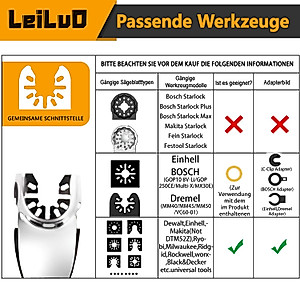 LEILUO 127 Pcs Oscillating Tool Sanding Pad Kit 2Pcs 3-1/2 Inch Triangle Sanding Pads 2Pcs Fingertip Sand Pad 120Pcs Sandpaper 3Pcs Adapters Compatible with DeWalt Dremel Milwaukee and More