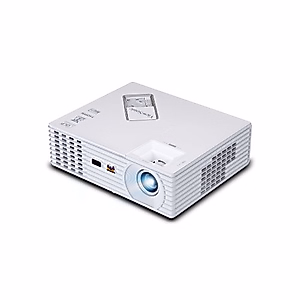 ViewSonic PJD5234L XGA DLP Projector, 3000 Lumens, 3D Blu-Ray w/HDMI, 120Hz, White