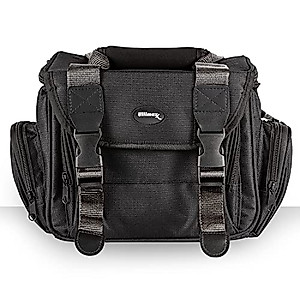 Ultimaxx Large Carrying Case/Gadget Bag for Sony,Nikon, Canon, Olympus, Pentax, Panasonic, Samsung & Many More SLR Cameras & Camcorders