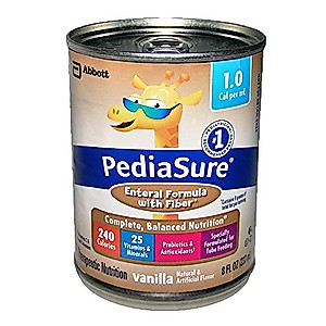 Pediasure 1 Cal With Fiber (Vanilla) 8-Fl-Oz/Can 1 Case Of 24