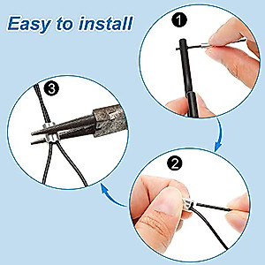 2 Pieces Hanging Closet Rod, Adjustable Width and Height, Clothes Hanging Bar Closet Organizer Rod Double Closet Rod Poles for Hanging Clothes Indoor Outdoor Closet Space-Saving (Black)