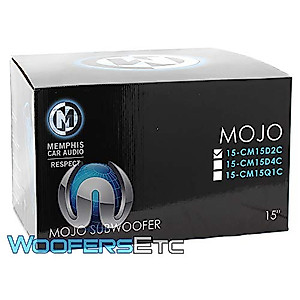 Memphis 15-CM15D2C 15" MOJO Re-Cone Kit Subwoofer Cartridge