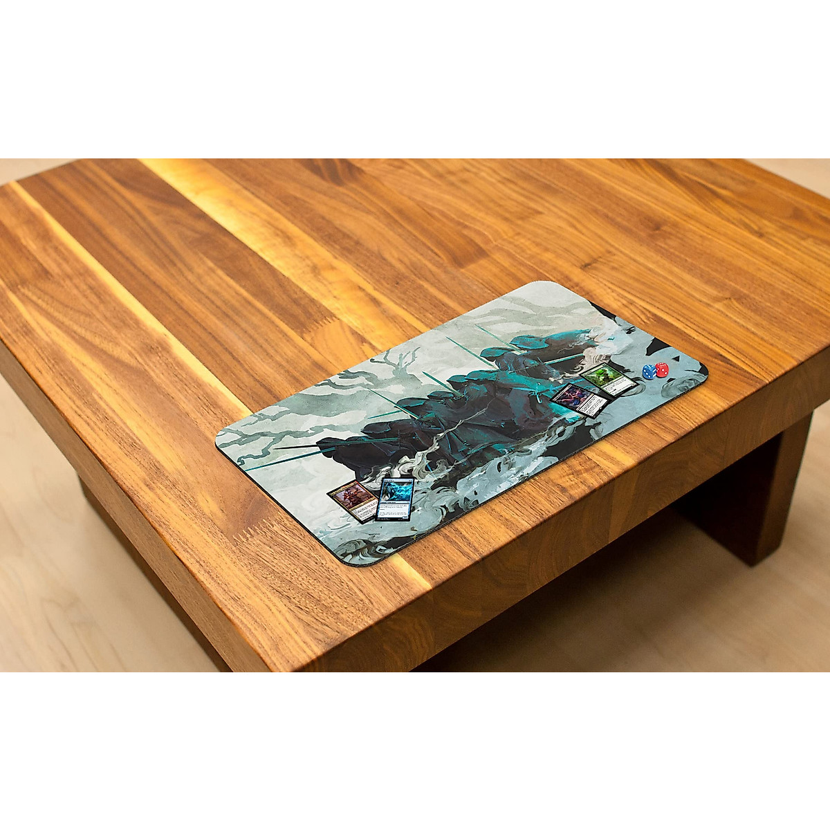 Paramint The Nine (Stitched) - MTG Playmat by Anato Finnstark, LOTR Lord of The Rings - Compatible with Magic The Gathering Playmat - Play MTG,YuGiOh,TCG - Original Play Mat Art Designs & Accessories