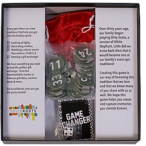 White Elephant Party Kit - The Best Gift to Organize The Gift Exchange Game with The Worst Gifts AS SEEN in Rolling Stone!