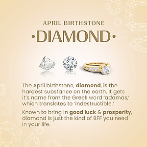 Natural Diamond XO Ring in 14K White Gold (0.7mm Diamond Pave-Set) Size 6.5 - April Birthstone