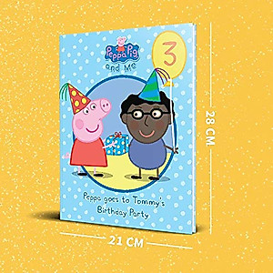 Peppa Pig Personalized Book: Your Peppa Pig Birthday Party (Blue) (Large Softback)