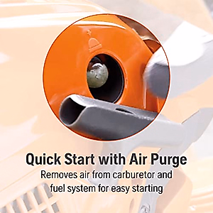 Husqvarna 135 Mark II Gas Chainsaw, 38-cc 2.1-HP, 2-Cycle X-Torq Engine, 16 Inch Chainsaw with Automatic Oiler, For Wood Cutting and Tree Pruning