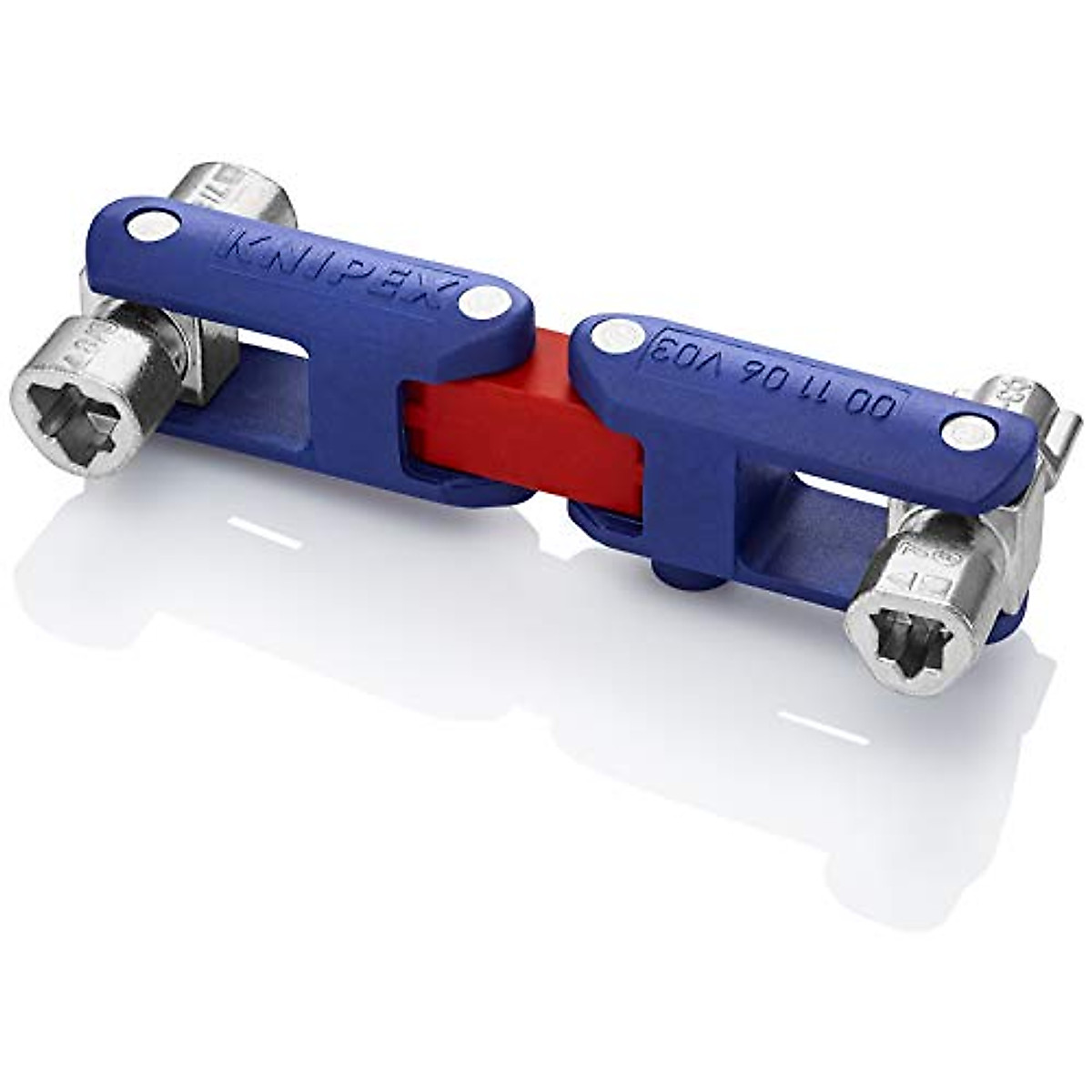 KNIPEX Tools - Control Cabinet Key Double-Joint (001106V03)