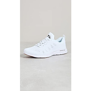 APL: Athletic Propulsion Labs Men's Techloom Pro Sneakers, White/Black/Gum, 10 Medium US