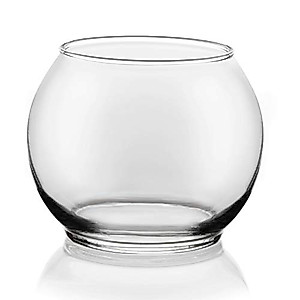 Libbey Footed Bubble Ball, 4-inch, Set of 12