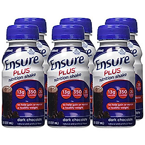 Ensure Plus Nutriton Shake Dark Chocolate - 6 PK
