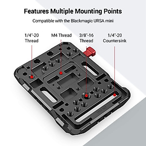 SmallRig V Mount Battery Plate, V-Lock Mount Battery Plate Quick Release Plate - 2988