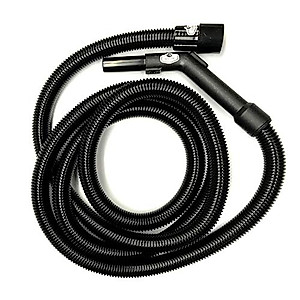 Compatible Replacement for Shop Vac and Ridgid Style Wet Dry Vacuum Cleaner Crushproof Industrial Commercial Grade Extension Hose with Air Suction Control, Lengths up to 50 Foot by 1-1/4 inch