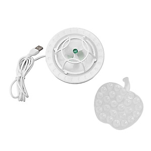 Mini USB Dishwasher, USB 100 to 240V 15 Minutes Smart Shutdown Portable Dish Washing Machine High Pressure Water Spray for Dorm (US Plug)