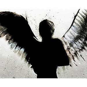 Heaven In Her Arms Mini Art Block Print - 10 X 12 inches by Alex Cherry