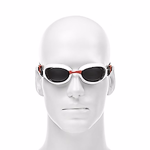 Speedo Adult Aquapure Goggle - Red/smoke