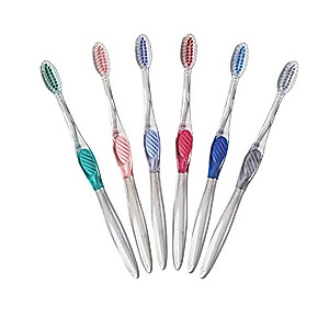 Tess Oral Health Extra Soft Small Mouth Toothbrush (1 Dozen) - Gentle Care for Small Mouths Made in The USA