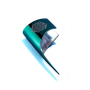 Kasher’s Mandala Lighter Tool - Lightweight & Multi Tool Accessory for Lighters - Suitable to use as Pipe Cleaner, Cutter or Multi-Tool Lighter Case (Without Lighter, Green)
