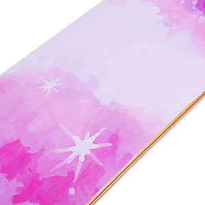 Longboard Skateboard, 41 Inch 8 Layer Canadian Maple Drop Through Longboards for Kids Boys Girls Youths Beginners.