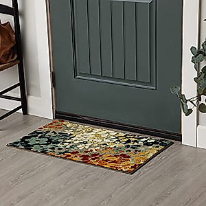 Mohawk Home Floral Radiance Area Rug, Grey (3'9" x 5')