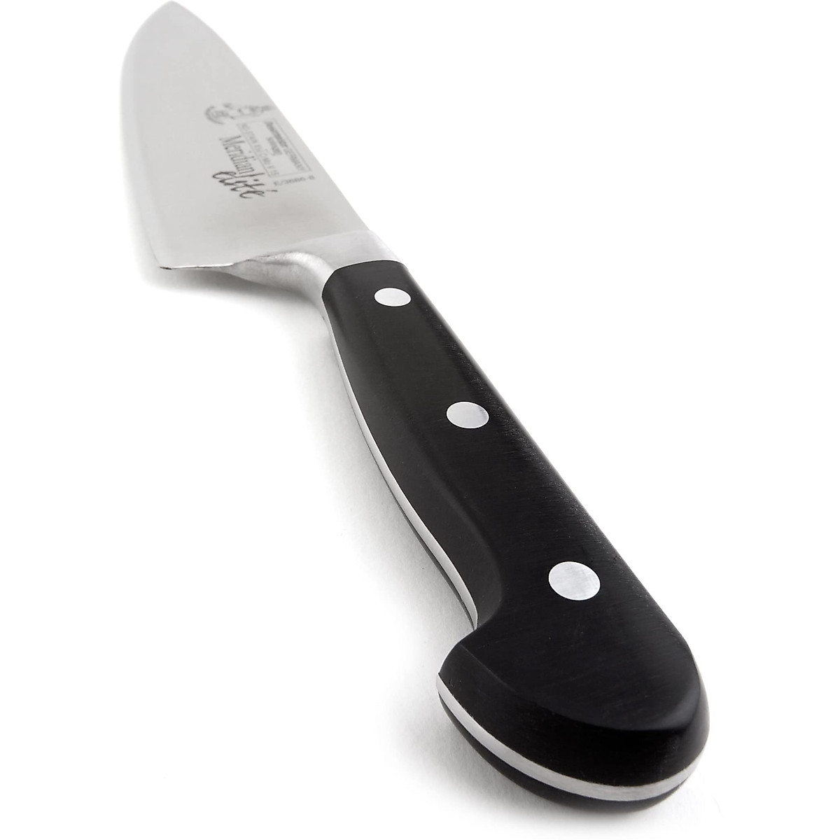 Messermeister Meridian Elite 8” Traditional Chef’s Knife - Fine German Steel Alloy Blade - Rust Resistant & Easy to Maintain
