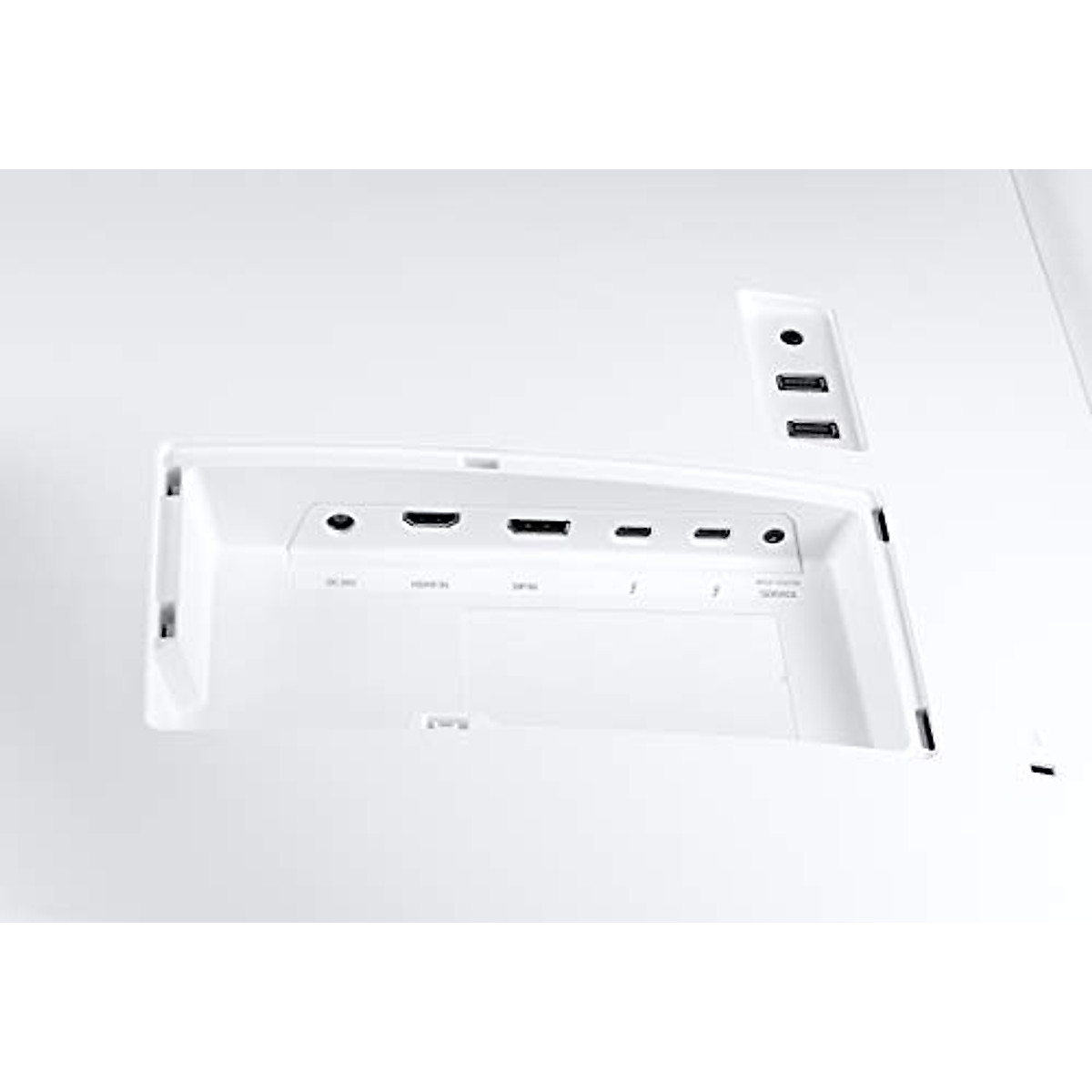 SAMSUNG CJ79 Series 34-Inch ViewFinity Ultrawide QHD (3440x1440) Computer Monitor, 100Hz, Thunderbolt 3 Daisy Chain, QLED, HDMI, USB Hub, Height Adjustable Stand (LC34J791WTNXZA), White