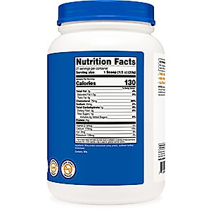 Nutricost Whey Protein Concentrate (Unflavored) 2LBS - Gluten Free & Non-GMO