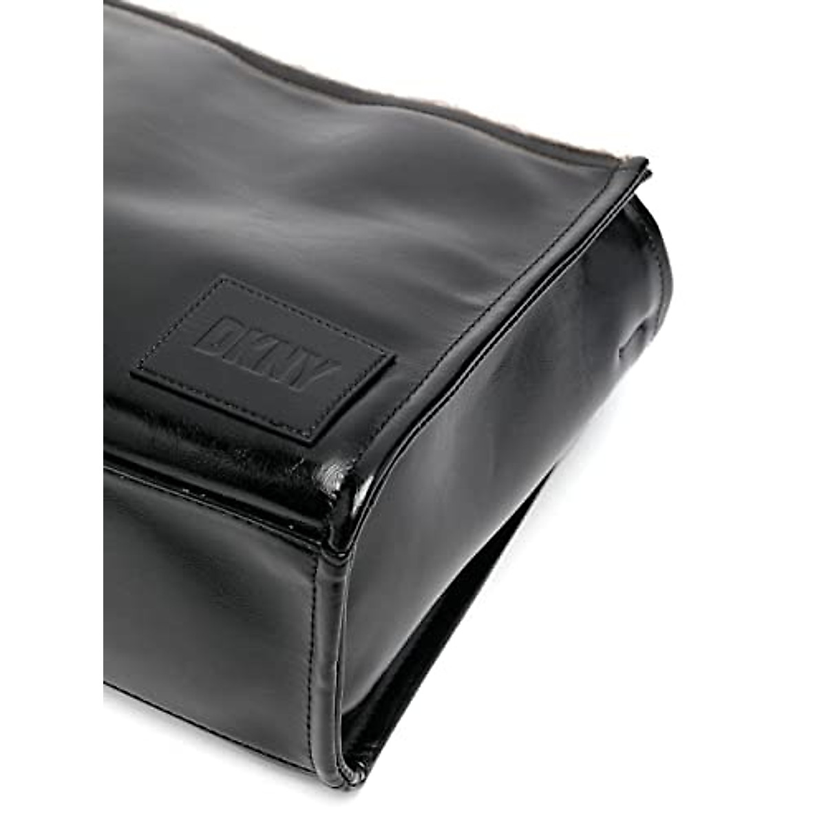 DKNY Hadlee Md Tote, Black/Natural