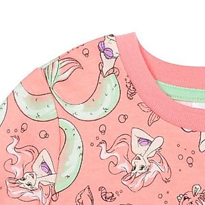 Disney Princess Ariel Little Girls French Terry Sweatshirt Ariel 7-8