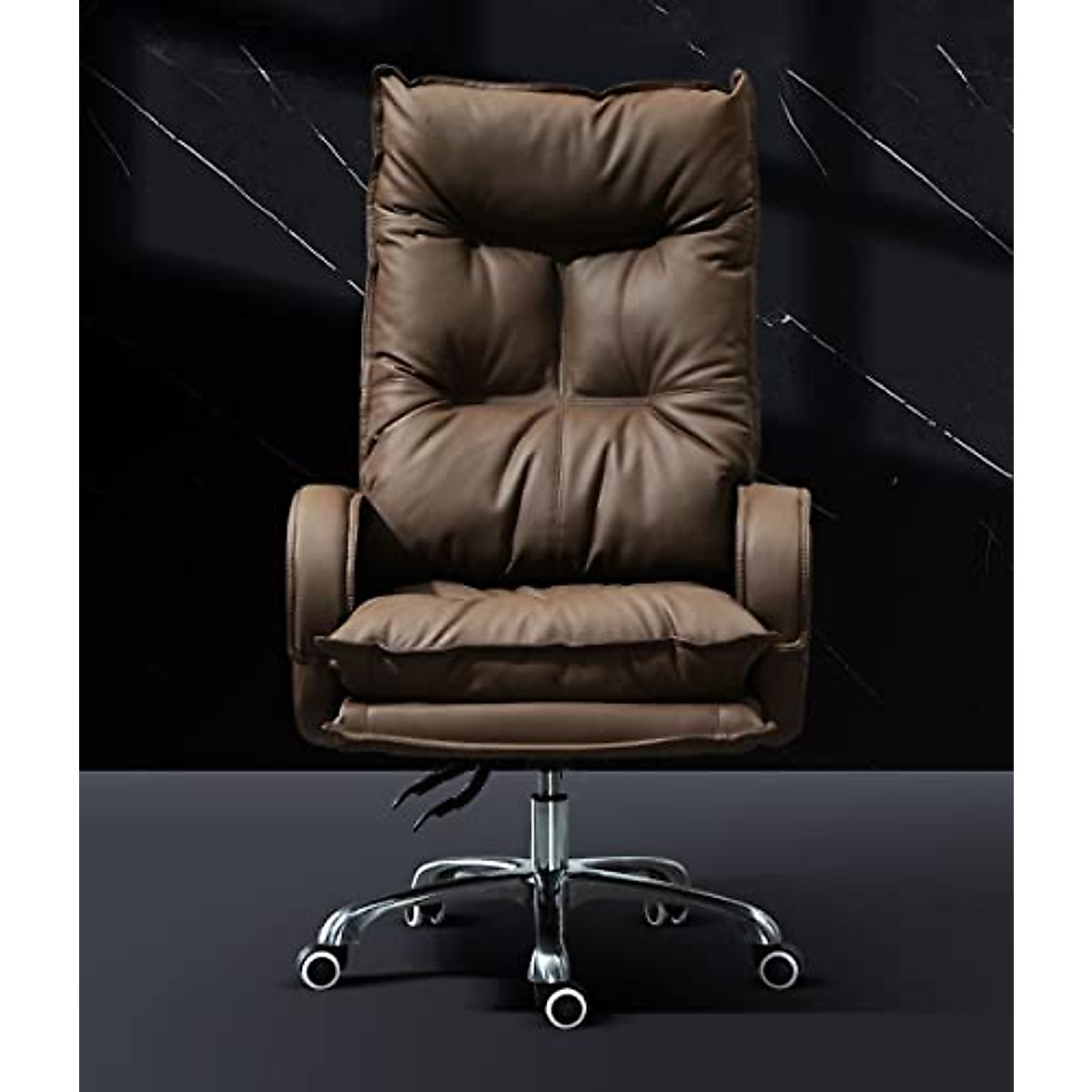JGQGB Boss Chair Office Chair Computer Chair Sedentary Comfortable Home Study Desk and Chair Back Chair Business Seat (Color : E, Size : 1 pcs)