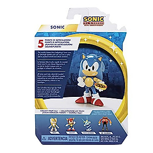 Sonic The Hedgehog 2.5-Inch Action Figure Classic Sonic with Hot Dog Collectible Toy