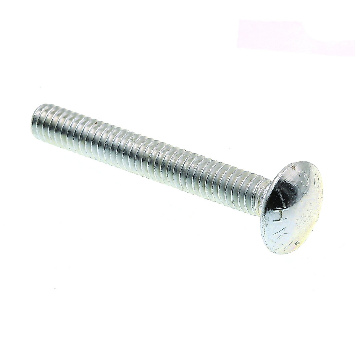 Prime-Line 9062298 Carriage Bolts, 1/4 In.-20 X 2 In., A307 Grade A Zinc Plated Steel (100 Pack)
