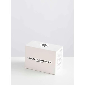 Maison Balzac Women's 2 Pomponette Coupes, Clear/Multi, One Size