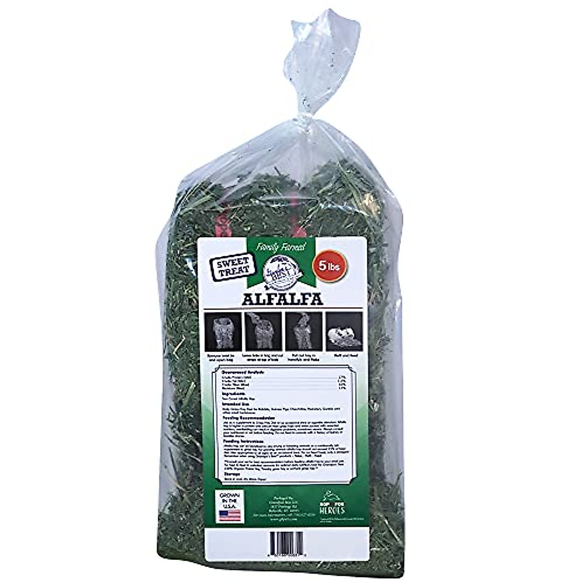 Grandpa's Best Alfalfa Hay, 5 lbs