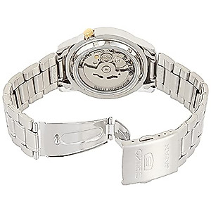SEIKO Series 5 Automatic Date-Day Silver Dial Men's Watch SNKK09J1