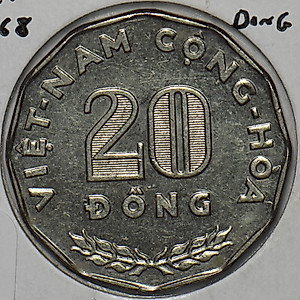 Collectible Coin Vietnam 1968 20 Dong 297283