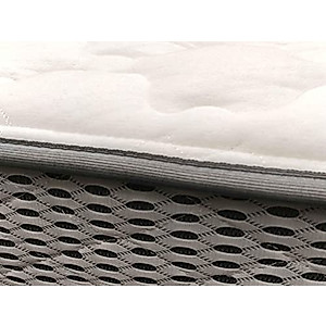 Bedz King Twin Mattress, White