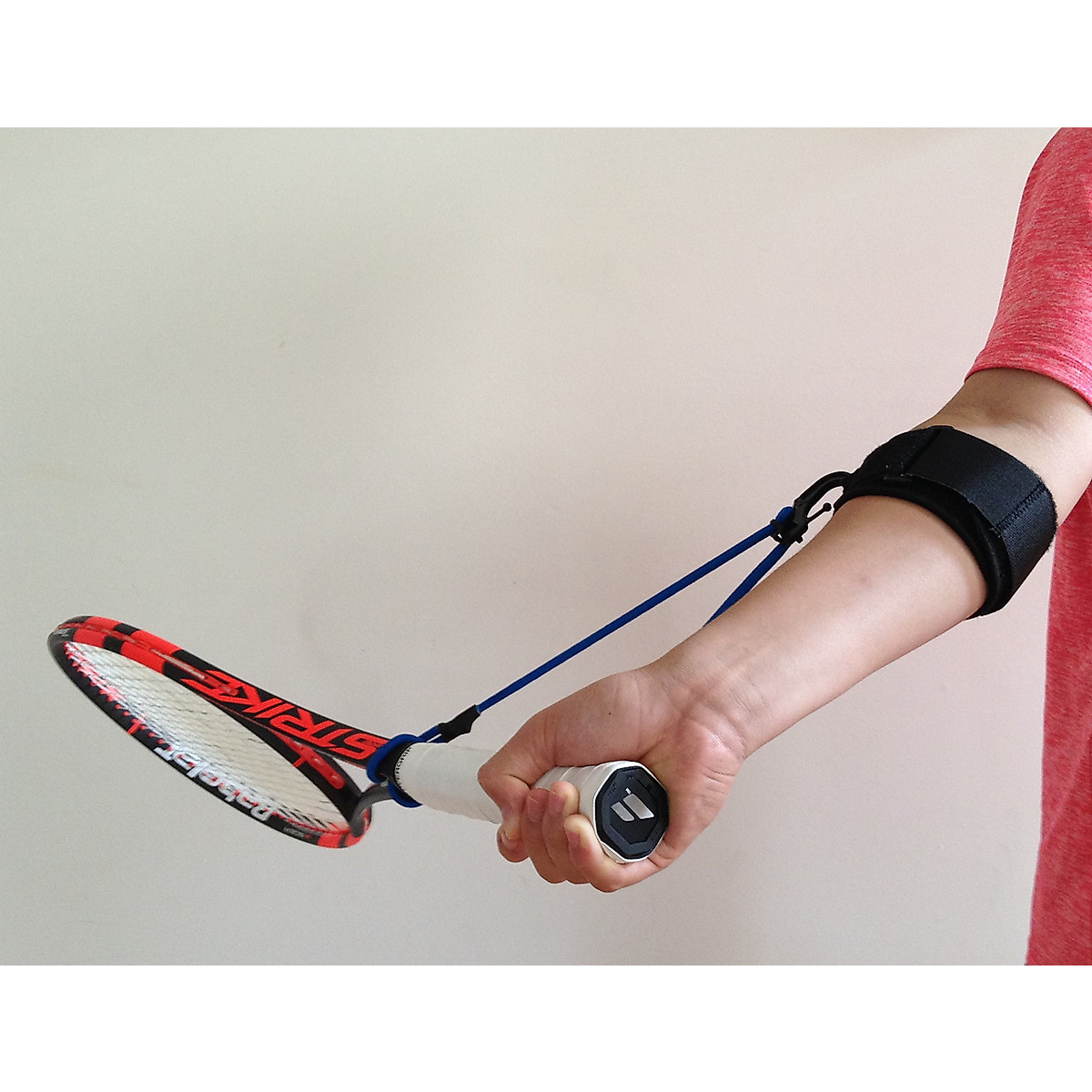 Tennis Swing Wrist Training Aid for Forehands, Backhands, Volleys and Serves - PermaWrist