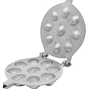 Walnut Cookie Mold (Oreshek) Maker 9 Halves Nuts Big Oreshki Russian Soviet Cookies Pastry