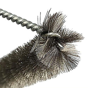 Grill Brush Set, BBQ Brush and Scraper, 12 Inch 3-Sided Barbecue Grill Brush, Two Set for All Grill Cleaning, Best Safe BBQ Cleaner Gift