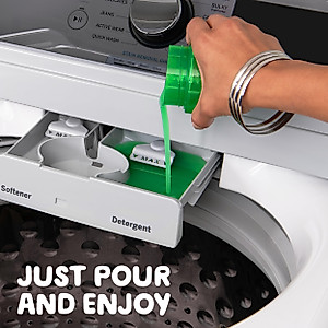 Gain + Aroma Boost Laundry Detergent Liquid, Original Scent, 107 Loads, 154 fl oz, HE Compatible Laundry Soap with Febreze and Oxi, Gain Laundry Detergent, Liquid Laundry Detergent