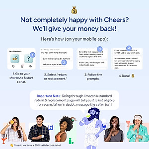 Cheers Protect | Daily Liver Supplement for Drinkers with L-Cysteine + DHM | Increase Glutathione Levels | 30 Doses | Cysteine, Dihydromyricetin, Milk Thistle, Prickly Pear, B-Vitamins, Ginger