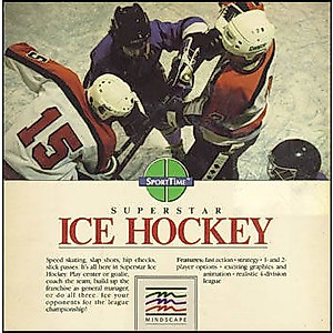 Superstar Ice Hockey - Commodore 64