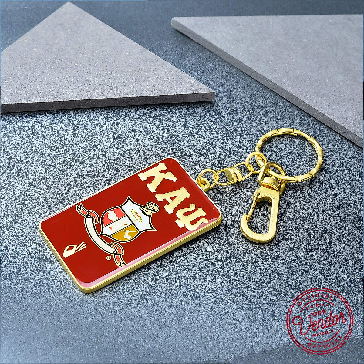 BBGreek Kappa Alpha Psi Fraternity Paraphernalia - Keychain - Greek Letters - Official Vendor